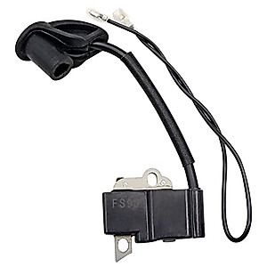 SecosAutoparts Trimmer Ignition Coil Module Magneto Compatible with STIHL FS90R FS110R FS130R FS110 KM110R FC90 Replaces# 41801302A MC4180B 4180-400-1308