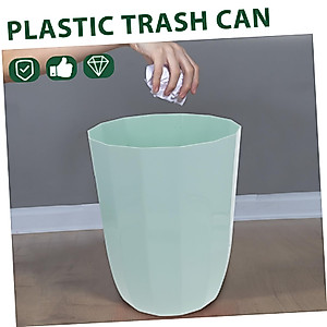 CHILDWEET 1pc bedroom wastebasket small garbage can Recycle Bins small dustbin waste basket rubbish bin Waste Container rubbish container auto garbage bin garbage cans trash can office round