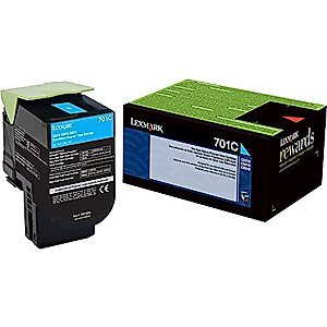 Lexmark 70C10C0 Cyan Return Program Toner