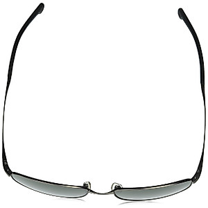 Carrera Men's 8043/S Rectangular Sunglasses, Silver/Green, 56mm, 18mm