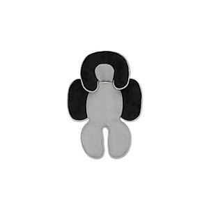 Good Gear Baby's Full Body Support Pillow, Newborn Infant Reversible Head, Neck, and Legs Protection for Car Seat, Stroller, Booster Seat - Black
