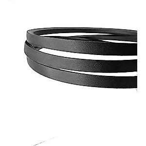 Ykgoodness Snow Thrower Auger Drive Belt 1/2 Inch X37 Inch for MTD 954-04195 954-04195A, Troy-Bilt 754-04195 954-04195 954-04195A Snowblowers Belt
