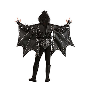 Fun Costumes - Adult Authentic KISS Costume Gene Simmons Demon Costume - L/XL