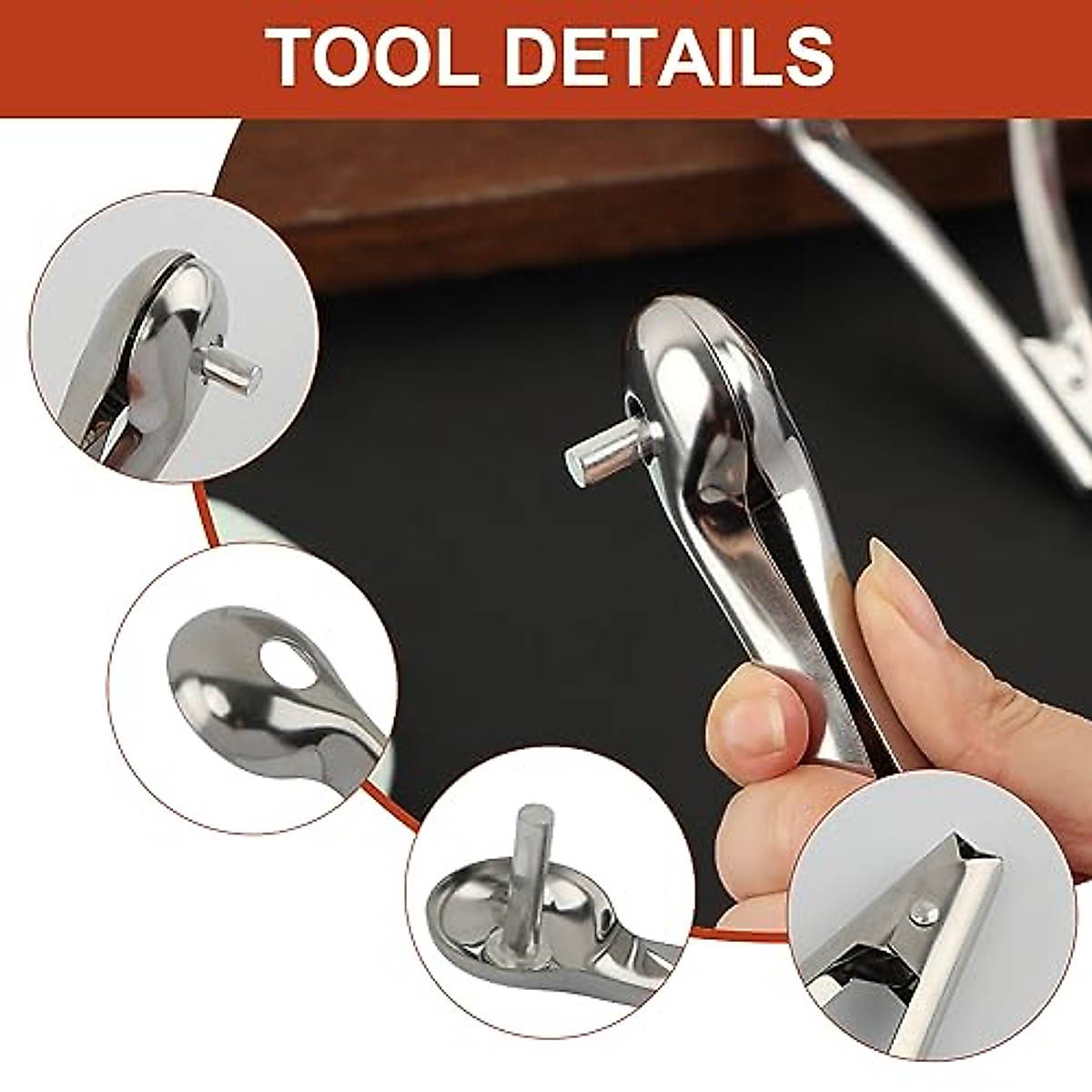 CALIDAKA Cherry Pitter Tool, 4PCS Stainless Steel Pitter Tool, Portable Cherry Remover Olives Pitter Tool, Kitchen Pitter for Cherry, Olives, Hawthorn, Red Date