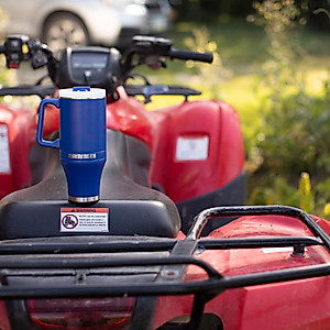 Mammoth Ascent Dark Blue 40 oz Tumbler with Handle