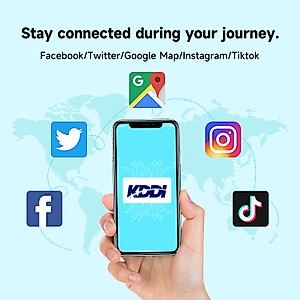 Japan Data ONLY SIM Card 30Days | Unlimited Internet Data For Japan Travelling or Business Trip 2GB High Speed Data Per Day For Your Mobile Phone Network or Other Communication Equipment |KDDI Network