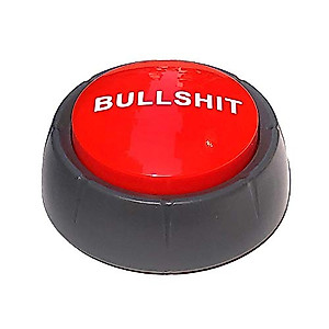 Joffreg The Bullshit Button BS Button Desktop Sound Toy