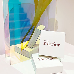 Herier Oval Hoop Earrings - Teardrop Hoops or Silver Hoop Earrings for Women, 14k Hoop Earrings & 925 Sterling Silver Earrings - Hypoallergenic & Lightweight