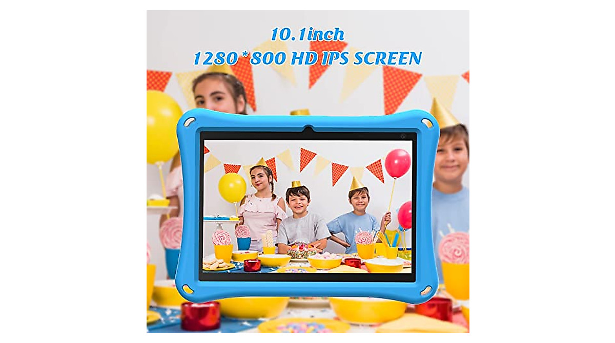 Kids Tablet 10 inch Android with Parental Controls & Kid-Proof Case
