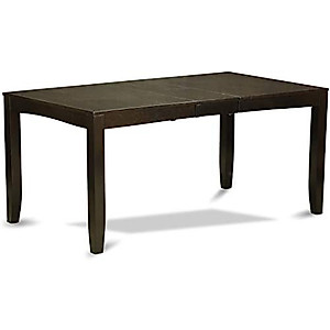 East West Furniture LYAN7-CAP-C Dining Set, 7-Piece