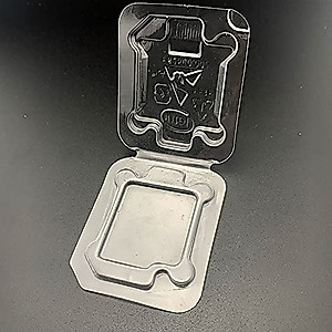 ToToT 14pcs Universal CPU Protection Box 5.5x6.5cm Computer CPU Case Tray Flip Top Container LGA1150 / 1151/1155/1156 i3 i5 i7 CPU Intel Protector Cover