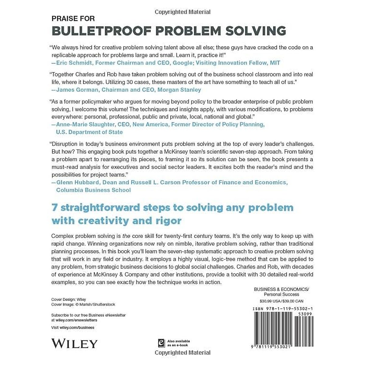 Bulletproof Problem Solving: The One Skill That Changes Everything