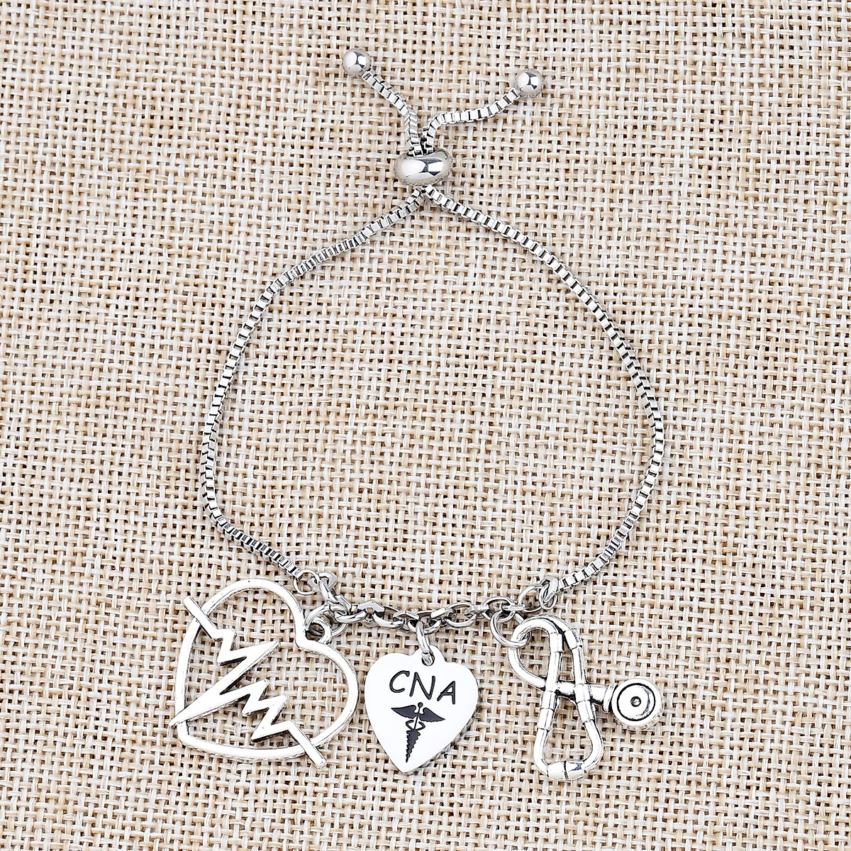 Lywjyb Birdgot CNA Bracelet CNA Certified Nursing Assistant Gift Graduation Gift for CNA Nurse (cna br card)