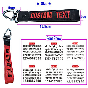 Uayma Keychain Wristlet Lanyard embroidery, personalized lanyard keychain for women and men travel, Nylon belt lanyard for car keys (Triangle Hook)