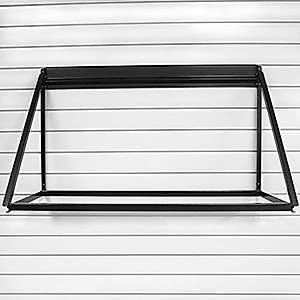 Proslat 10026 Steel Tire Storage Rack Wallmount, 48-Inch Wide