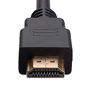 HDMI (M) to DVI-D (F) Lead Adapter (DVI-D Dual Link 24+1) DVI Female to HDMI Male Adaptor with Gold-Plated Connector 1080P Full HD Converter 15cm