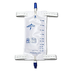 MEDLINE DYND12574 DYND12574H Leg Bags with Twist Valve