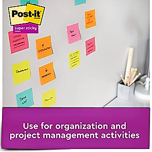 Post-it® Super Sticky Pop-up Notes, 3" x 3", Assorted, , Pack Of 10 Pads