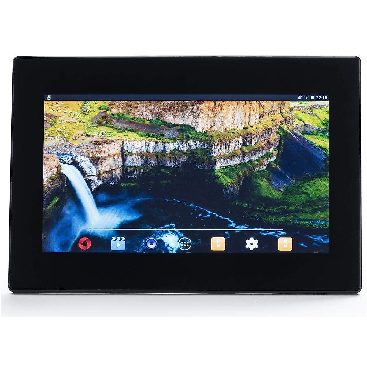 Displays2go Tabletop Digital Signage, Android OS – Black (SFRAMEWF10B)