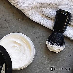 OneBlade Premium Synthetic Ultra Soft Shaving Cream Brush for Men - 20mm Knot
