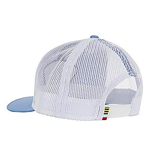 Guy Harvey Men's Cali Vibes Mesh Trucker Hat, Powder Blue, One Size