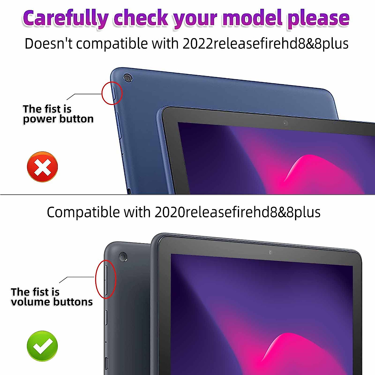 ROISKIN Compatible with (2020 Release) Lenovo Tablet 8/ 8plus case 10thGeneration with Kickstand for Kids
