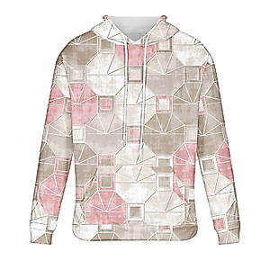 Muscularfit graphic crewneck sweatshirt men Vintage Crewneck Sports Sweatshirts Causal Long Sleeve Print Graphic Pullover Drawstring Hoodies Fall Clothes today 2023 Pink 3X