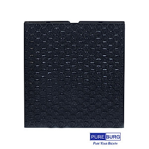PUREBURG CFX-H1001/AA Replacement Filter Set Compatible with SAMSUNG Cube Smart Air Purifier, H13 HEPA + Activated Carbon Filter