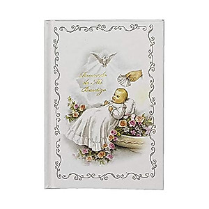 Baptism Candle Set for Boys Girls - Baptism Set Catholic with Candle - Velas para Bautizo de Niño Set Niña (Silver)