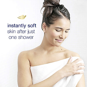 Dove Instant Foaming Body Wash for Soft, Smooth Skin Deep Moisture Cleanser That Effectively Washes Away Bacteria While Nourishing Your Skin,13.5 oz (Pack of 2)