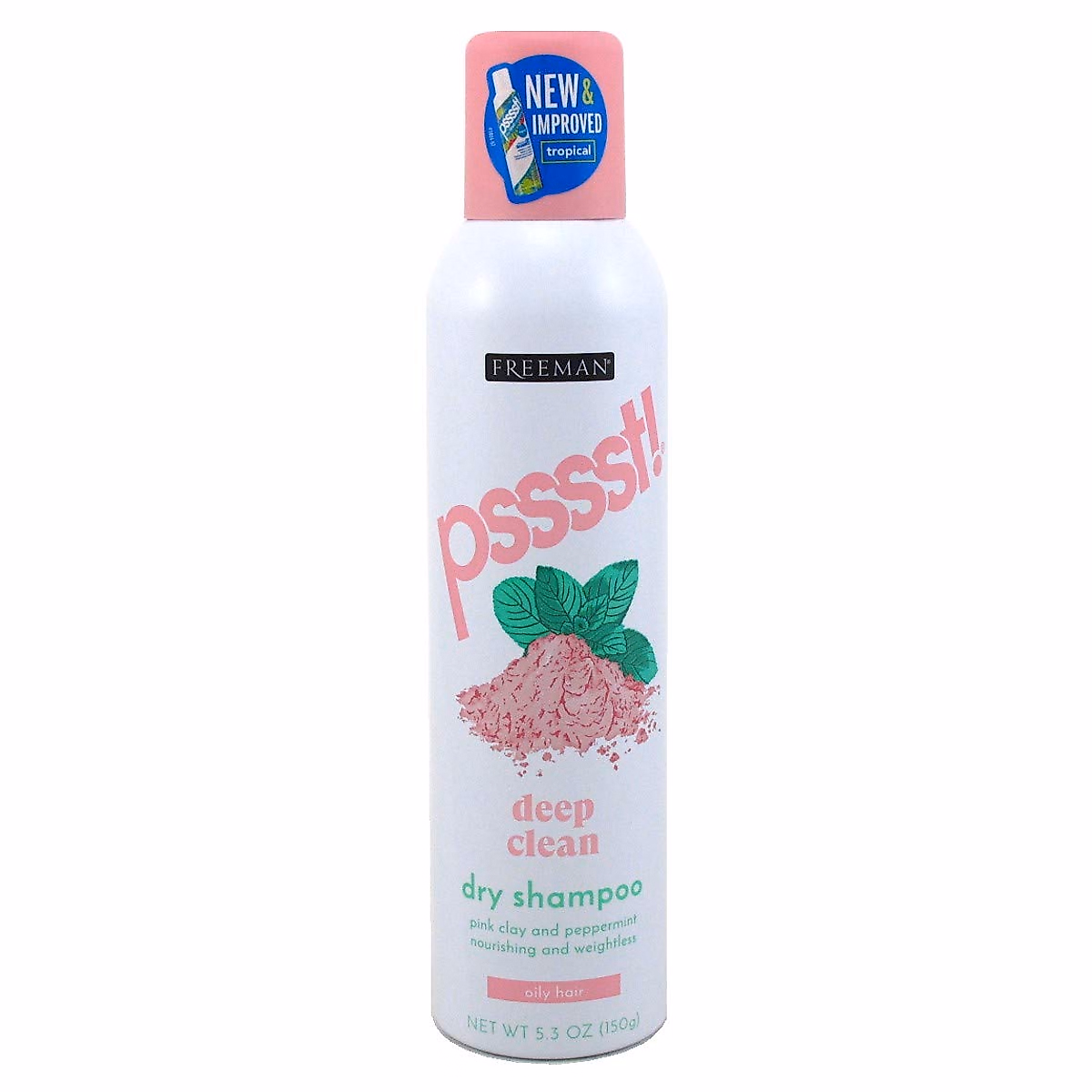Psssst Deep Clean Dry Shampoo Oily Hair 5.3oz