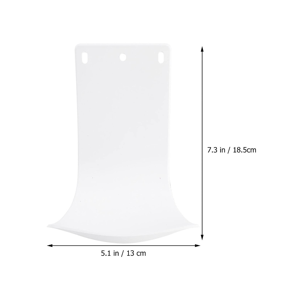 Yardwe Drip Tray for Automatic Hand Soap Dispenser Drip Tray Wall Mount Soap Dispenser Bracket Drip Catcher Prevent Dripping Spraying Easy to Clean