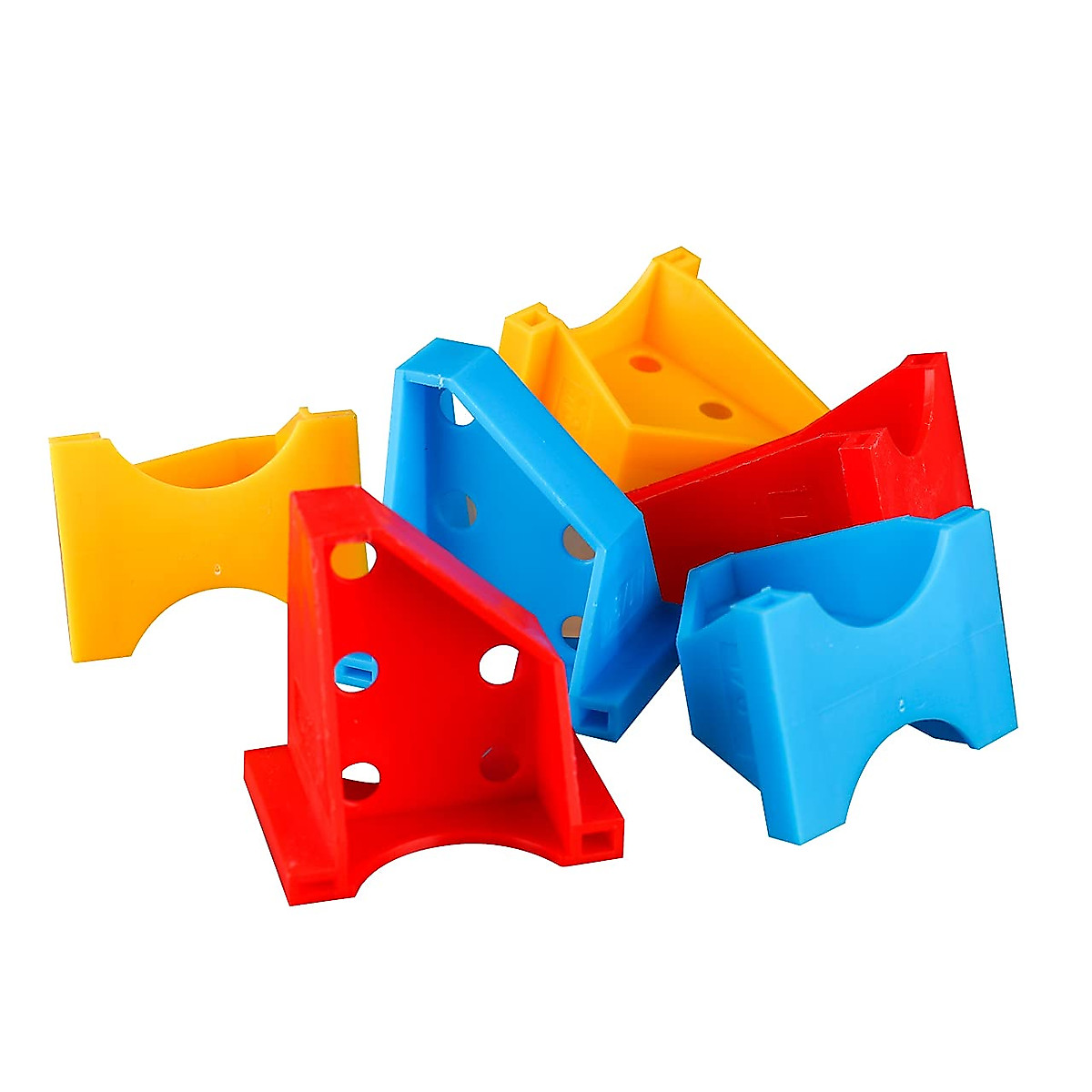 Upgraded Flooring Spacers Kit with 1/4” & 1/3” Gap, Wood Floor Install Tool for Laminate, Vinyl Plank, Floor Installation (1/4‘’ Gap+1/3‘’ Gap, Red, 20)