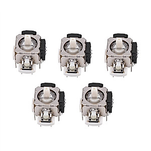 FOSA 5 Pcs Xbox 360 Analog Stick 3D Joystick/Thumbstick Sensor Rocker Axis Module Replacement for Xbox 360 Controller Gamepad Replacement [video game]