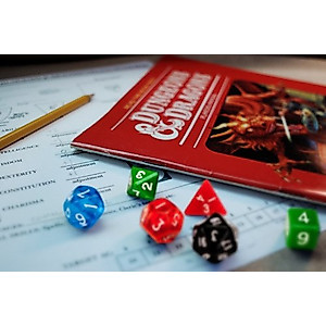 Wiz Dice Bulk Random Polyhedral Dice (D20-100 Pack) - Polyhedral Role Playing Dice in Unique Colors - DND Accessories for TTRPG Dice Games - Ideal Roleplaying Game Dice