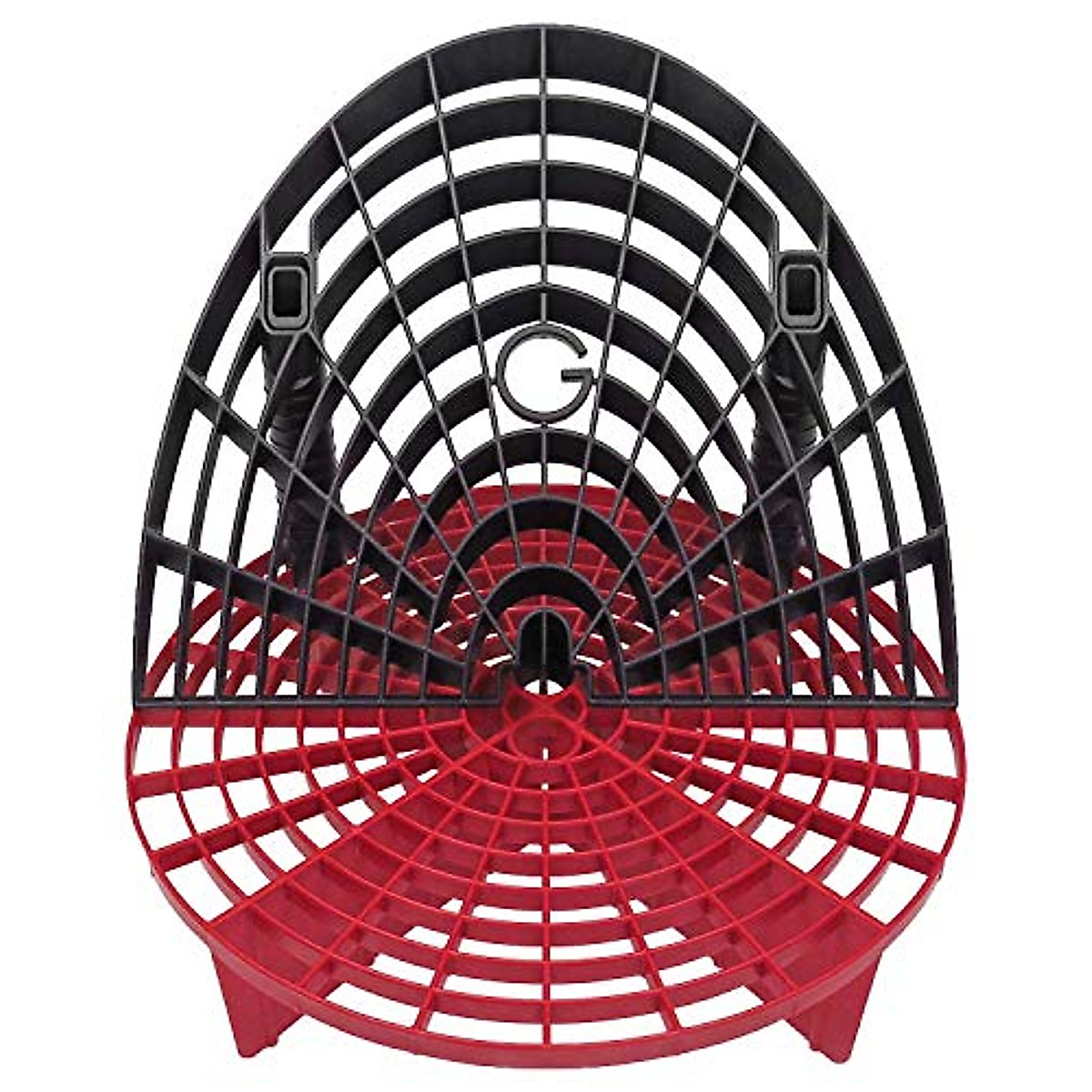 GRIT GUARD - The Original Grit Guard Insert With Washboard Combo Pack (BLACK, RED)