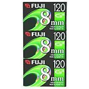 Fuji 3-Pack 120-Minute 8mm Tapes (8MM3PK)