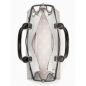 Kate Spade New York Staci Colorblock Medium Satchel Nimbus Grey Multi