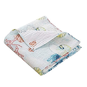 Barefoot Bungalow Sarasota Throw, 50" x 60", Multicolor
