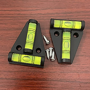 WOYISEPG 2Pcs Magnetic RV Levelers, with Screws Mounting and Magnetism Dual-use, RV Parts Accessories Exterior Leveling Stablilization Levelers