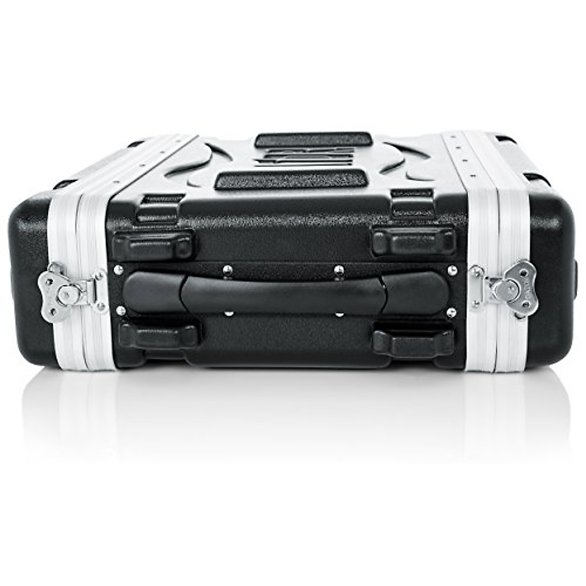 Gator Lightweight Molded 2U Rack Case with Heavy Duty Latches; Shallow 14.25' depth (GR-2S)