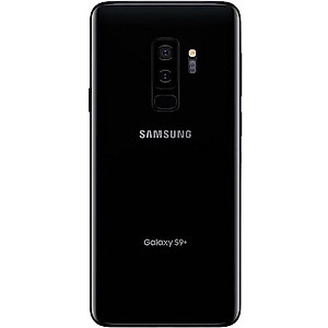 SAMSUNG Galaxy S9+ 64GB Smartphone - Midnight Black - Carrier Unlocked (Renewed)
