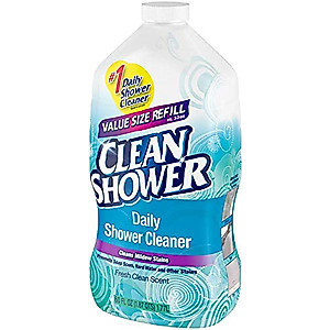 Clean Shower Daily Shower Cleaner Refill 60oz (Packaging May Vary)