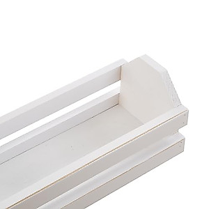 Roeveca Toilet Tank Tray Basket Toilet Paper Storage Farmhouse Decor Toilet Tank Topper Bathroom Storage Organizer Bathroom Organizer Countertop Container