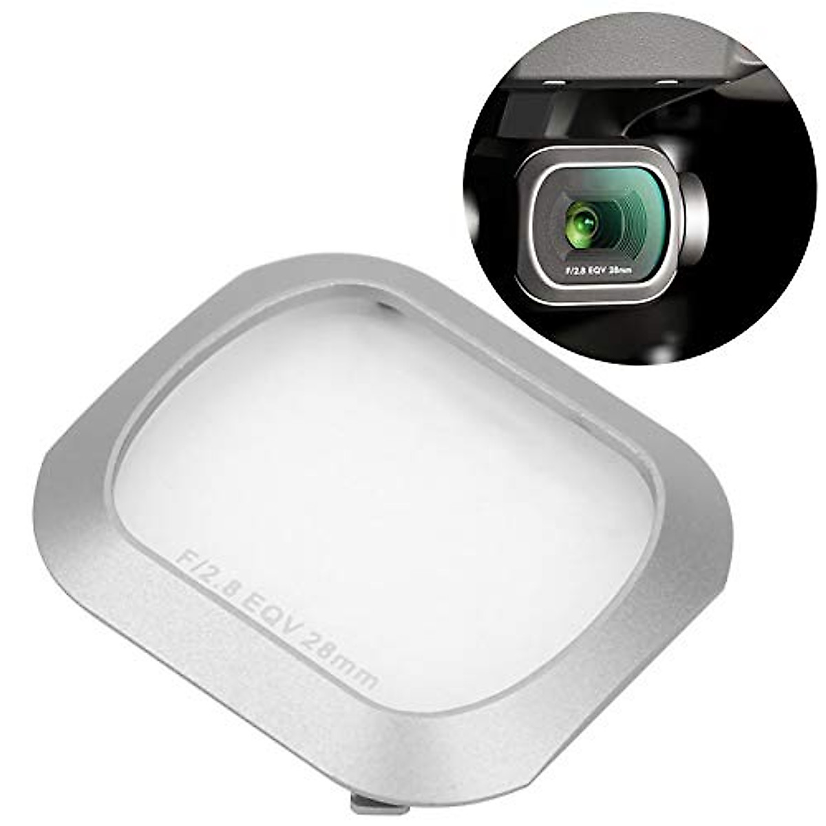 RC Drone Camera Lens,Metal Drone Camera Lens Replacement Repair Parts Compatible Drone Camera Lens for 2PRO RC Drone