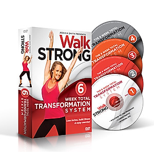 Walk Strong: 6 Week Total Transformation System (10 complete workouts on 4 discs plus wall calendar)