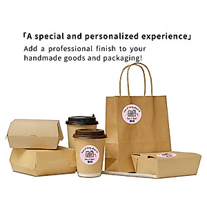 Cute Pink Retro Camera Design Stickers, Snap & Share Thank You Stickers, Online Retailers Mail Envelopes Packaging Stickers Labels Shipping Stickers for Small Business,500 PCS…