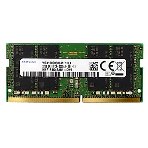 32GB (1x32GB) DDR4 3200MHz PC4-25600 SODIMM 2Rx8 CL22 1.2v Gaming Laptop Notebook RAM Memory Module Upgrade M471A4G43AB1-CWE