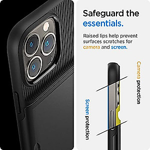 Spigen Slim Armor CS Designed for iPhone 13 Pro Case (2021) - Black