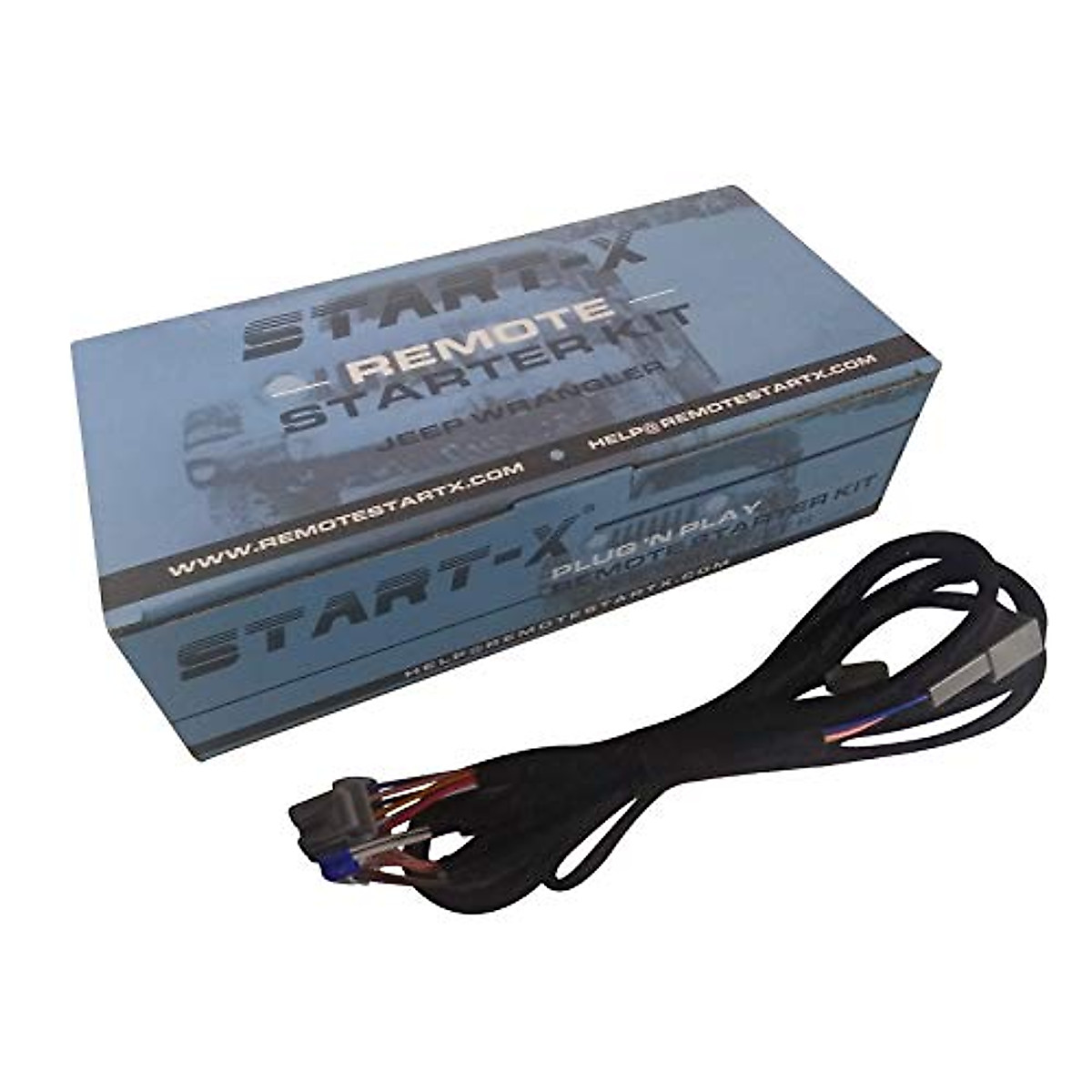 Start-X Remote Starter Kit for Jeep Wrangler & Gladiator Push to Start (All Trims) 2018-2023 Plug & Play || 3X Lock to Remote Start || 10 Minute Install